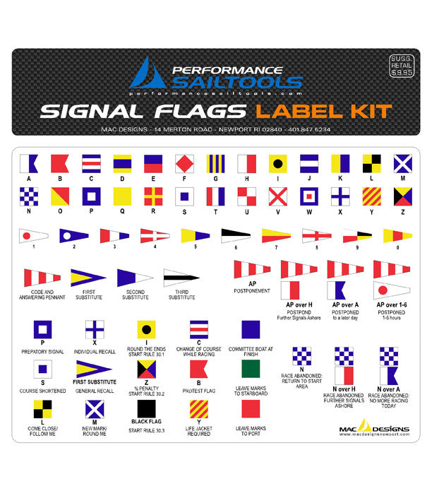 Signal Flags – Performance SailTools